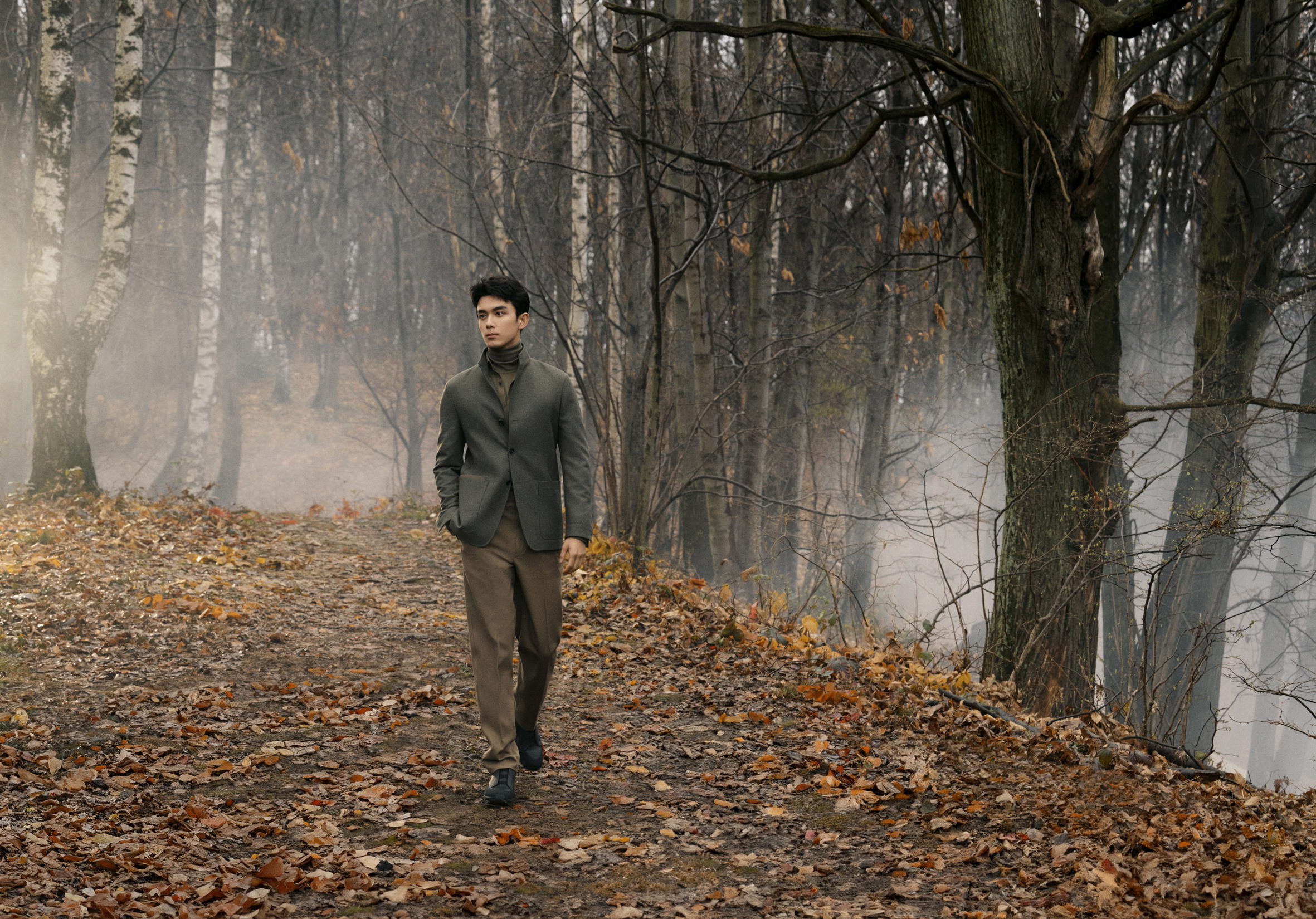 Chinese Actor Leo Wu Wears Zegna For An Italian Alps Vacay | a+ Singapore